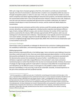 Deconstruction Report: Portland, Oregon November 2017 | PDF