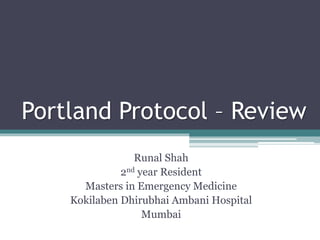 Portland protocol - review | PPTX