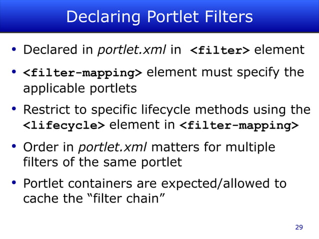Java Portlet 2.0 (JSR 286) Specification | PPT