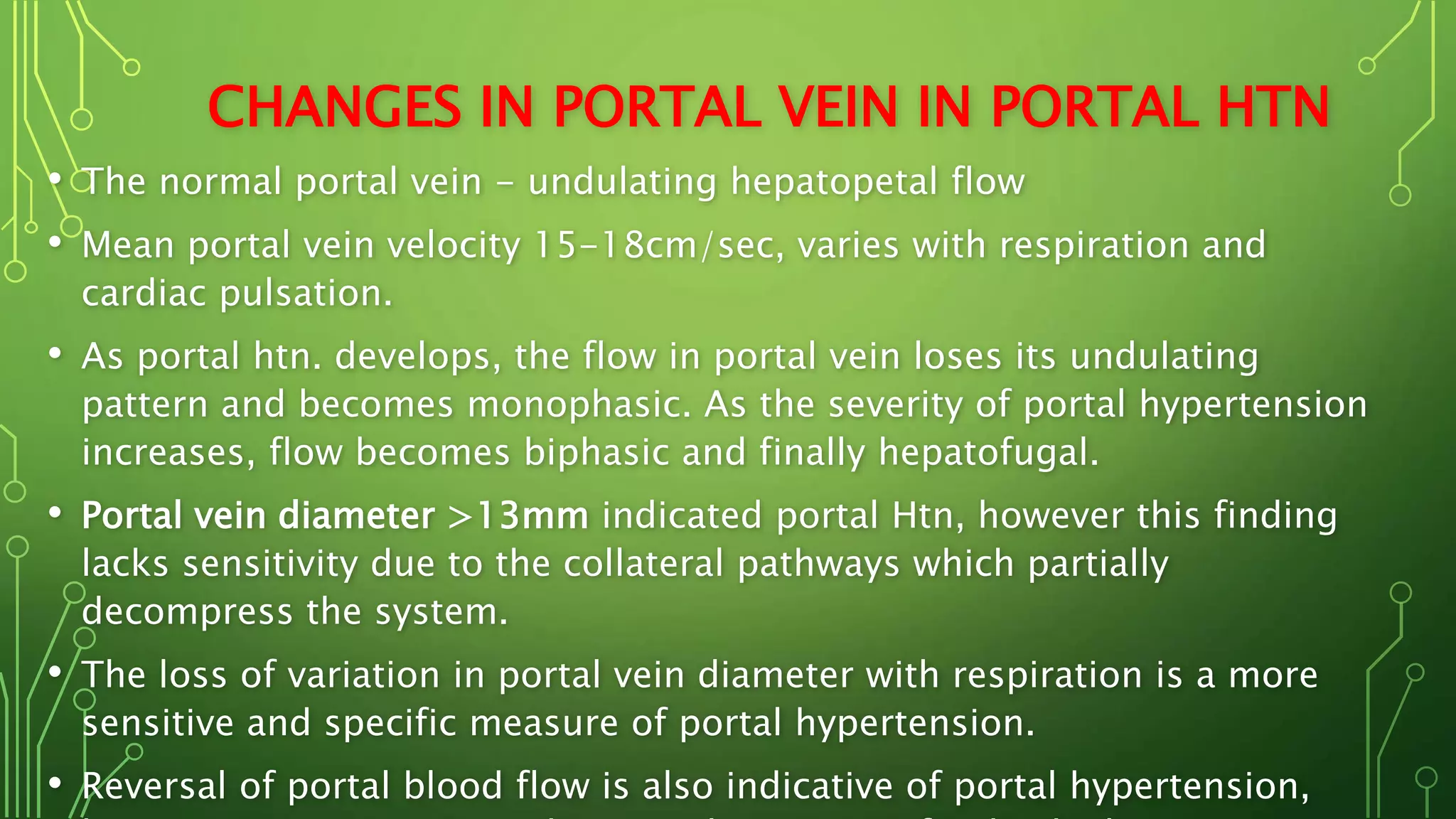 Imaging in Portal hypertension | PPTX