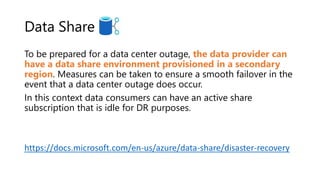 Disaster Recovery Synapse | PPTX