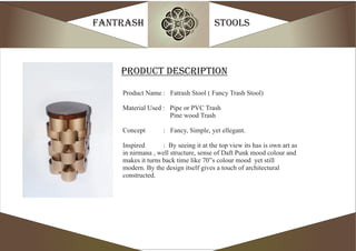Fancy Trash Stool | PDF