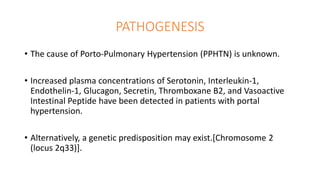 Porto pulmonary hypertension | PPT