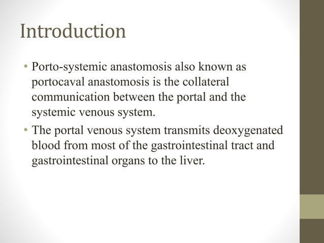 Portocaval anastamosis | PPTX