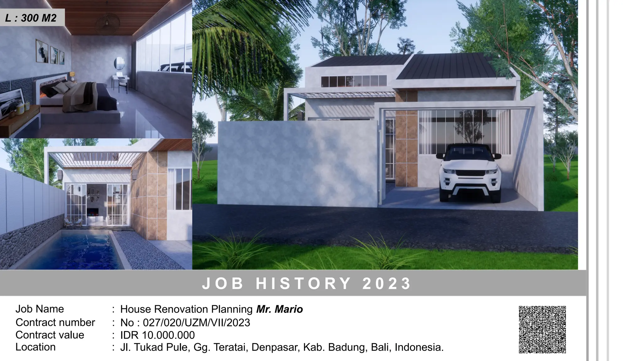 portopolio architecture 2025 dengan konsep modern | PPTX