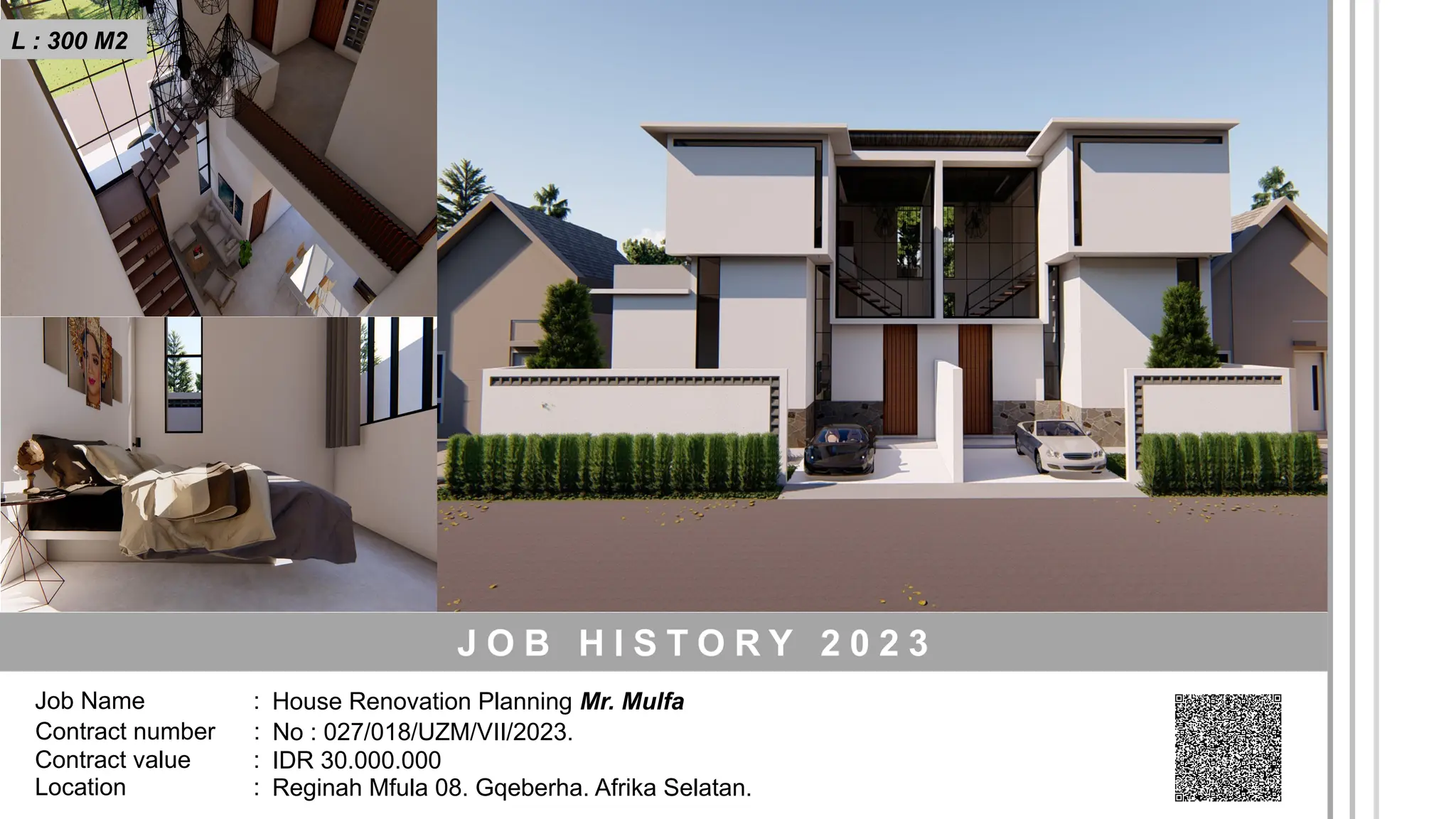 portopolio architecture 2025 dengan konsep modern | PPTX