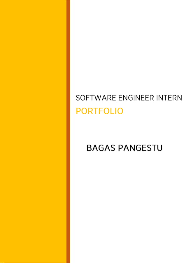 Bagas Pangestu Portfolio | PDF