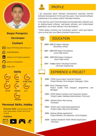 Bagas Pangestu Portfolio | PDF