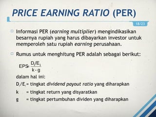 Portofolio investasi-bab-15-analisis-perusahaan | PPT