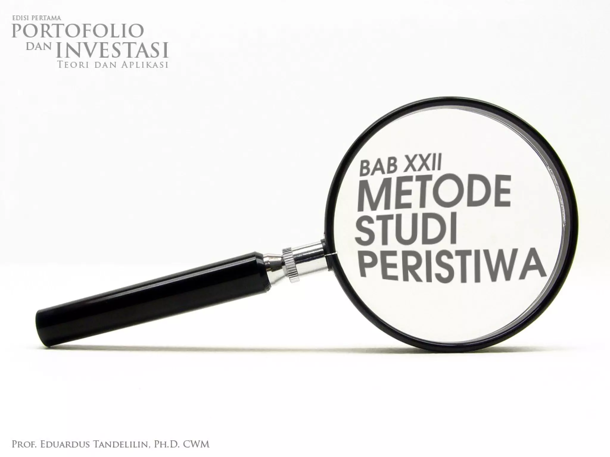 Portofolio investasi-bab-22-metode-studi-peristiwa | PPT