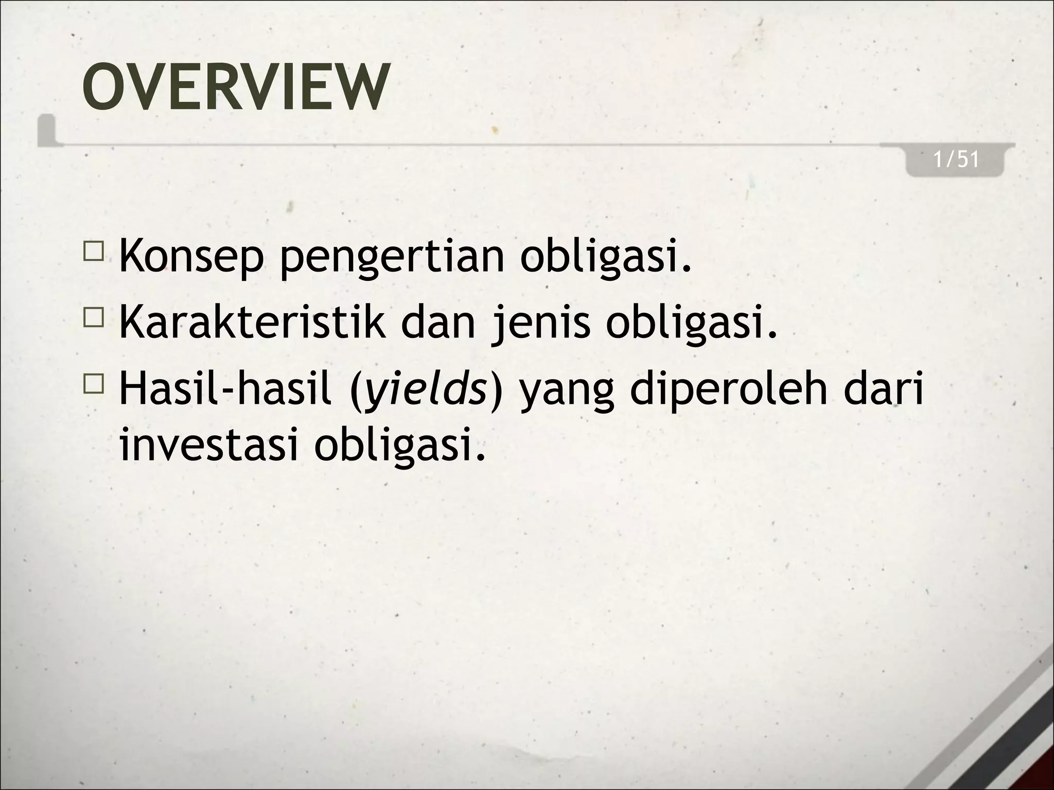 Portofolio investasi-bab-8-pengertian-obligasi | PPT