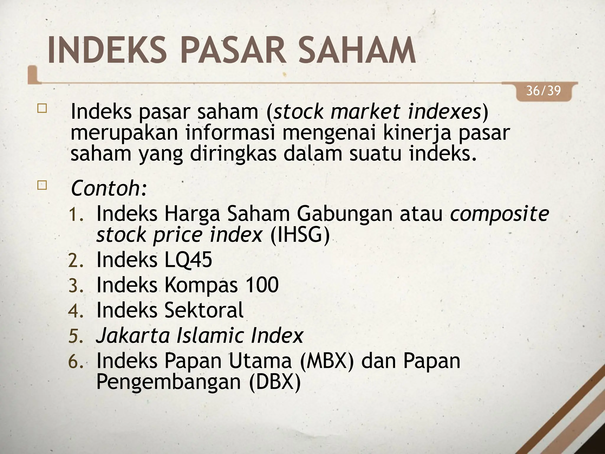 Portofolio & Investasi Bab 3 - Pasar Modal & Mekanisme Perdagangan .ppt