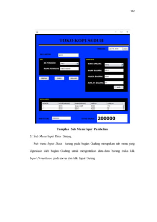 PORTOFOLIO SISTEM INFORMASI AKUNTANSI DAN PENGONTROLAN PERSEDIAAN BARANG | PDF