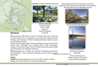 Arsitektur Lanskap Masa Kini | PPTX