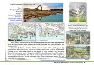 Arsitektur Lanskap Masa Kini | PPTX