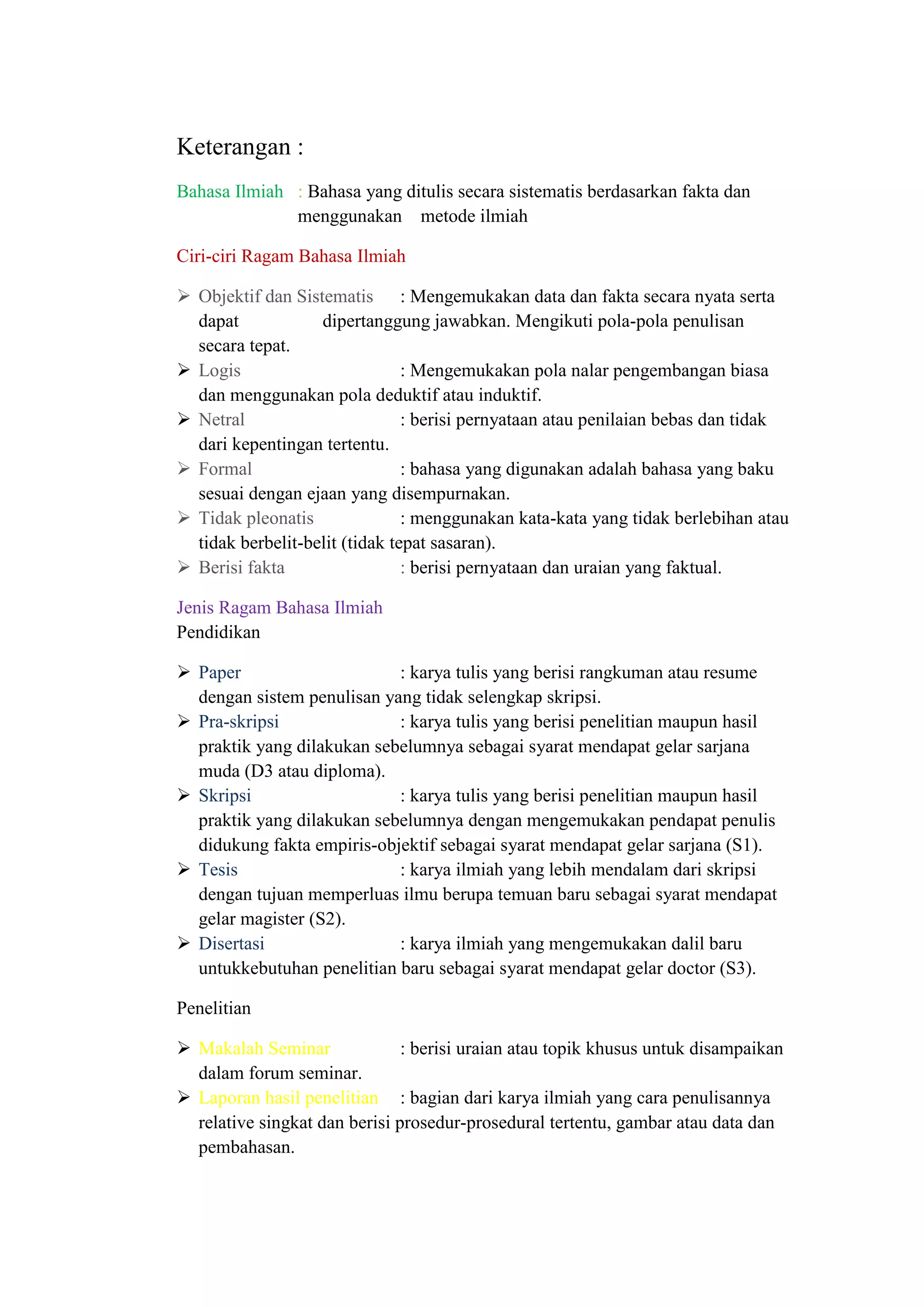 Portofolio mata kuliah farusa | DOCX