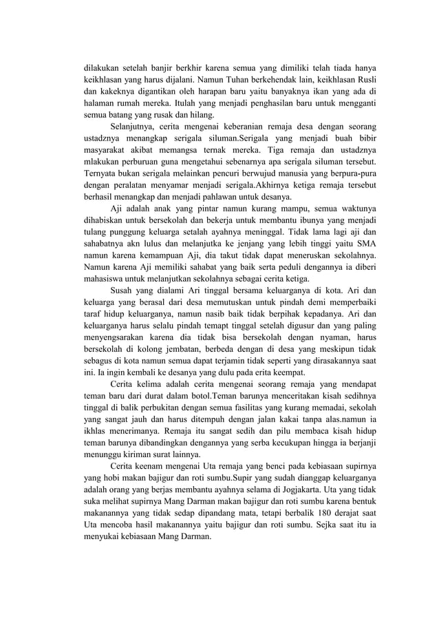 Portofolio mata kuliah farusa | DOCX