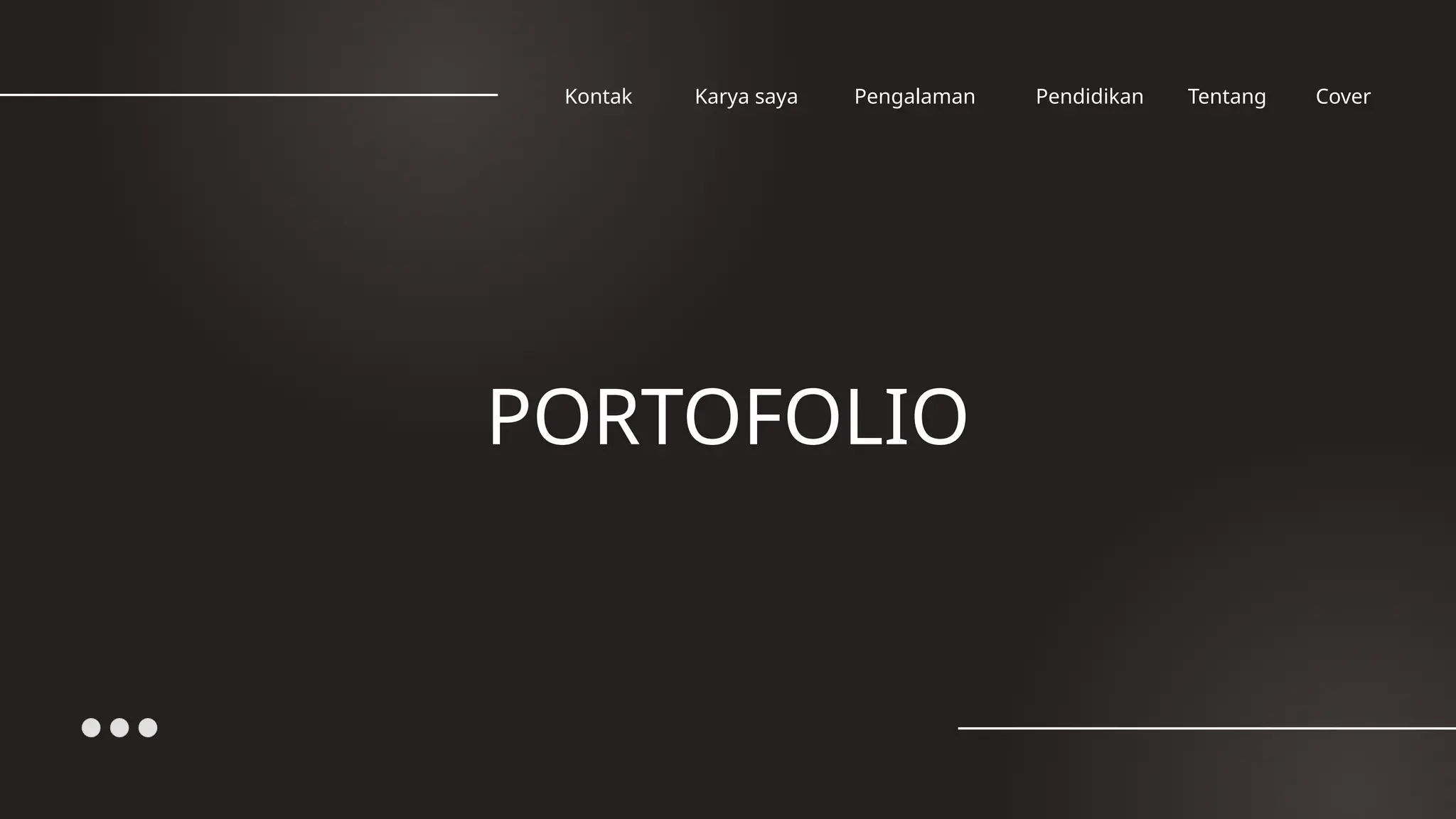 Portofolio Power point template editable | PPSX