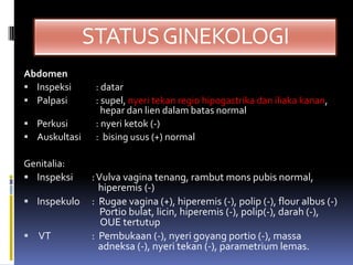 Portofolio perdarahan uterus disfungsional | PPT