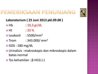Portofolio perdarahan uterus disfungsional | PPT
