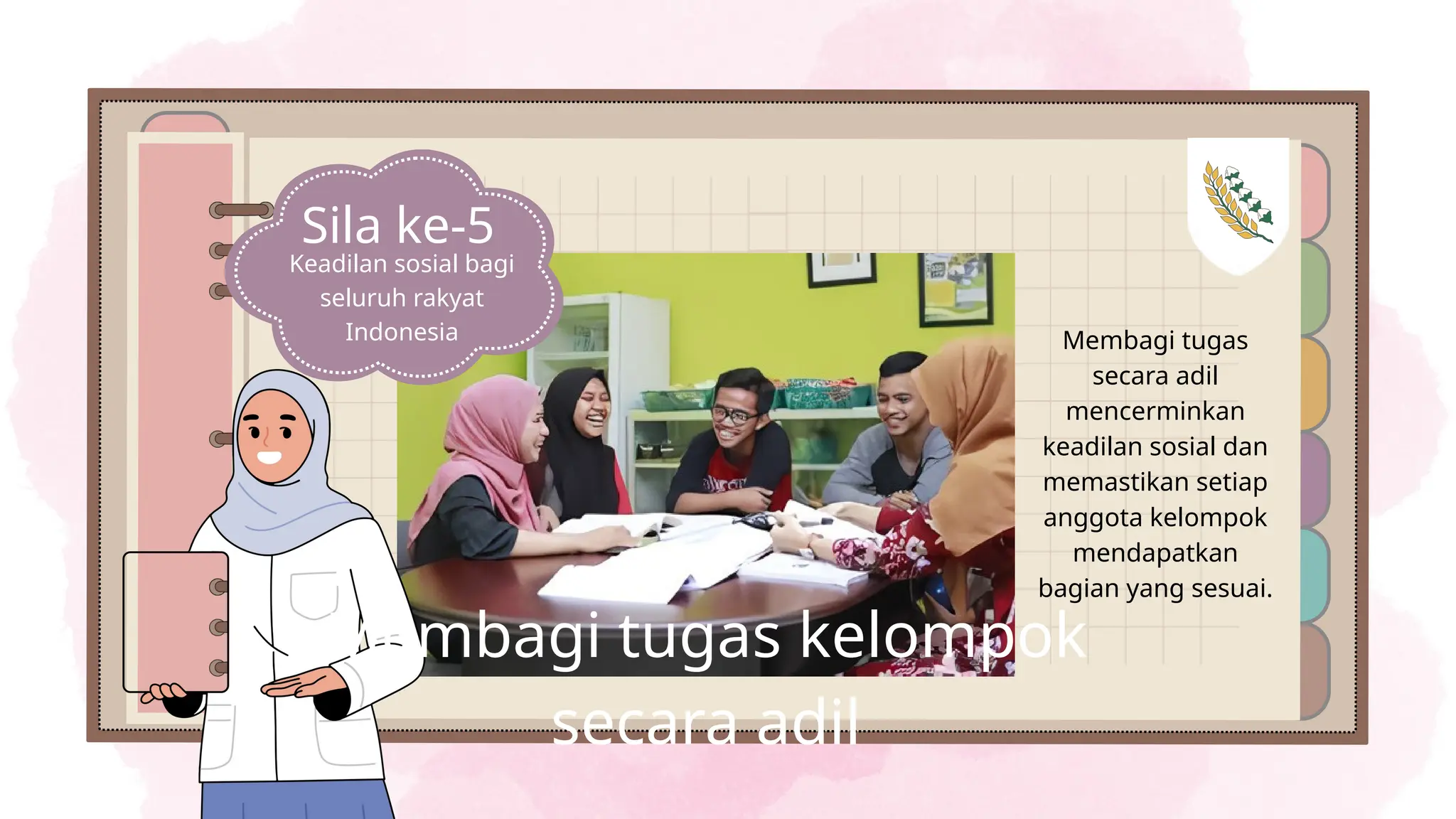 Penerapan Kelima Sila Pancasila dalam kehidupan sehari-hari | PPTX
