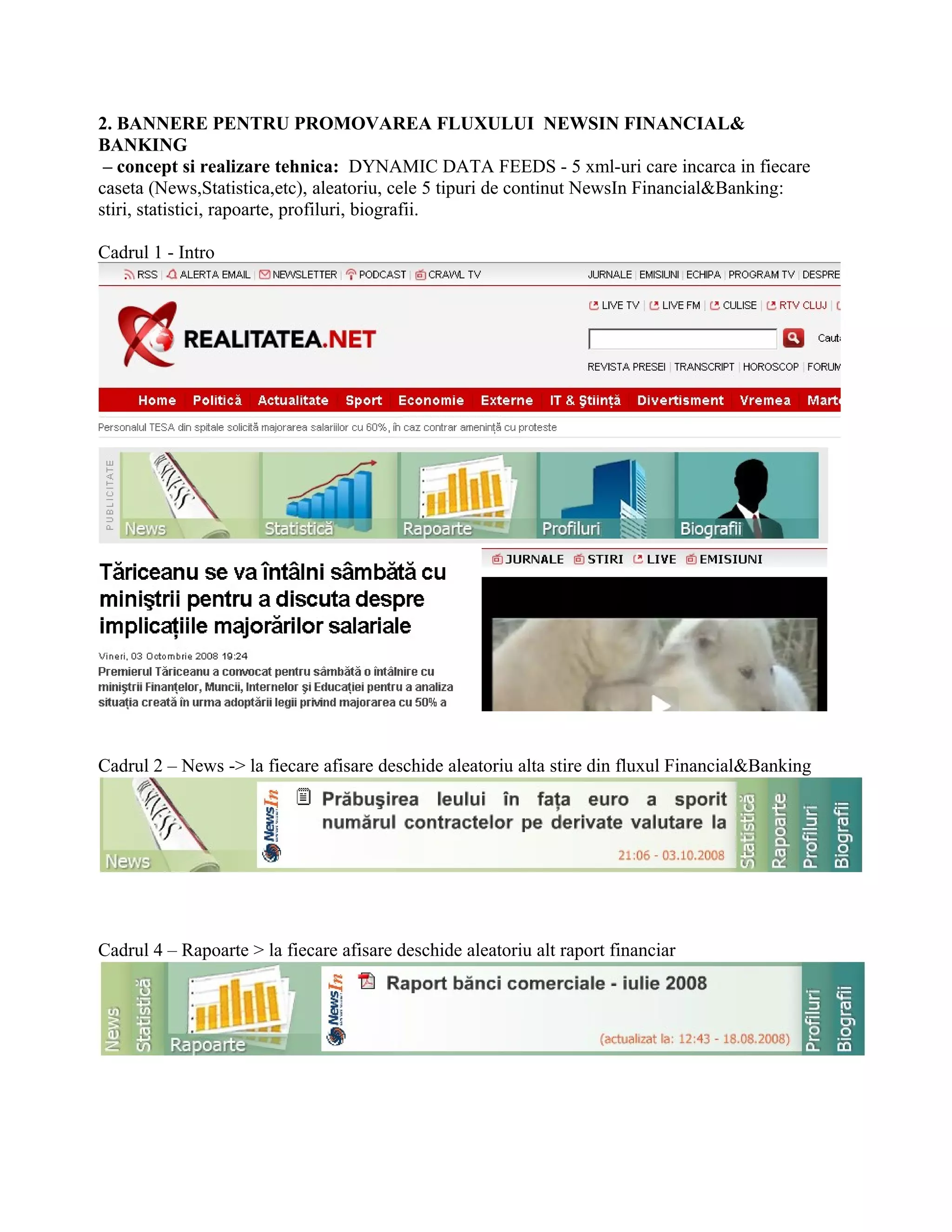 Portofoliu concepte bannere - Gabriela Lungu | PDF