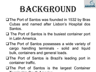 Port of santos | PPTX