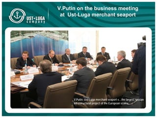 Port Of Ust Luga | PPT