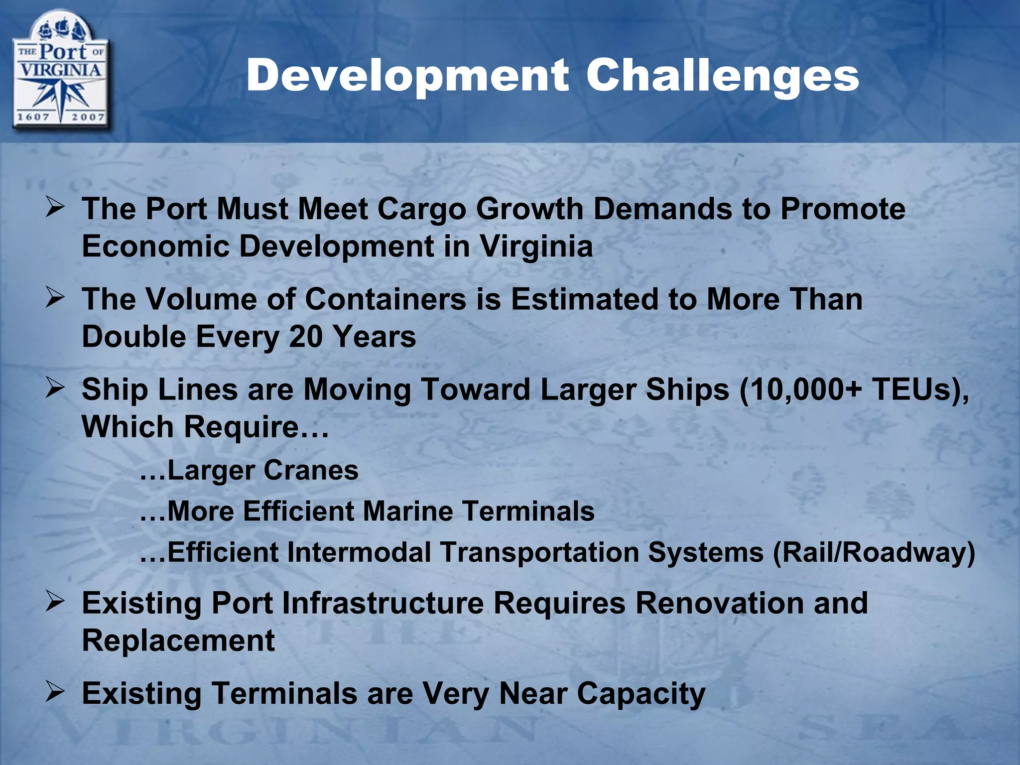 Port Of Virginia 101 | PPT