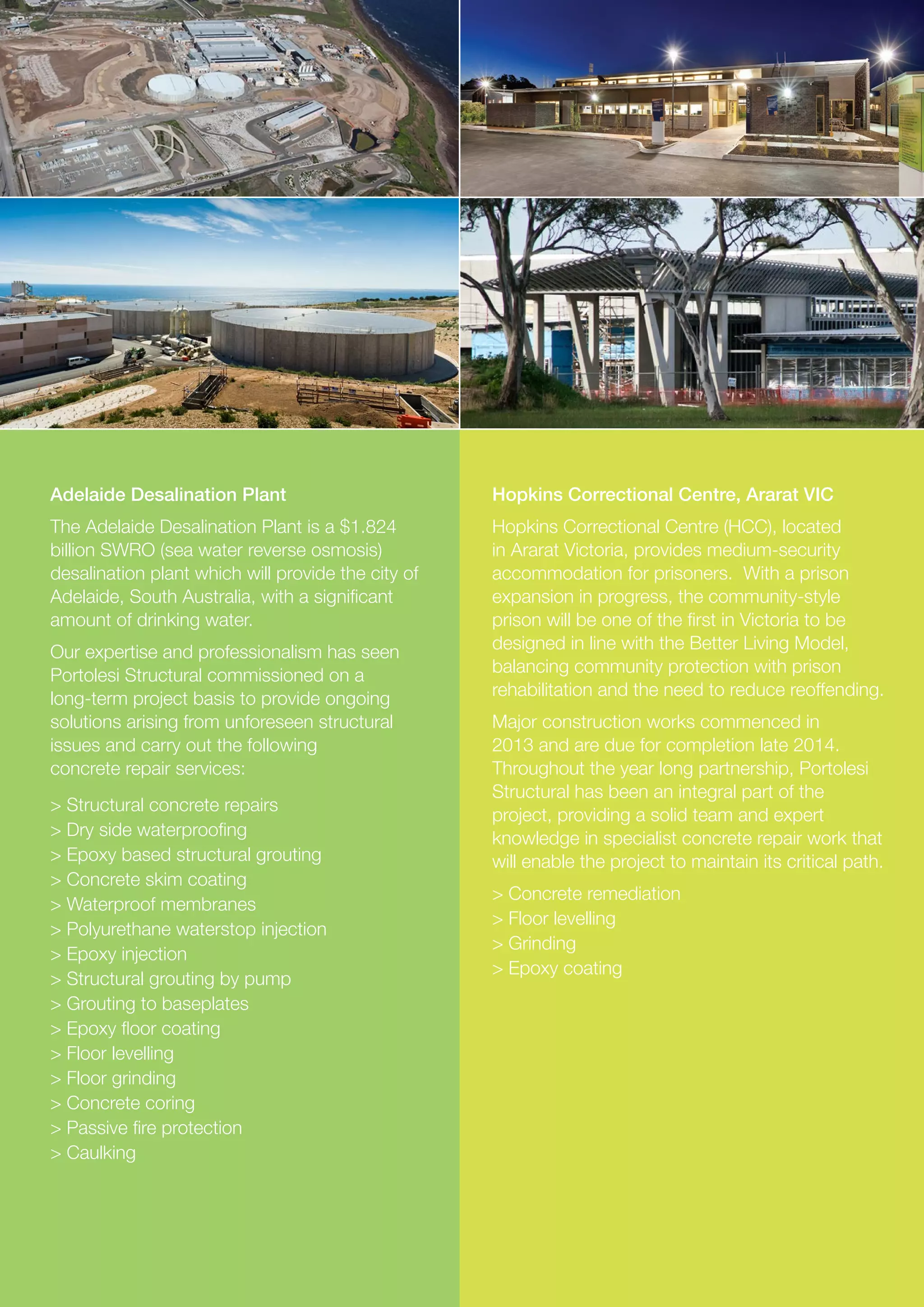 Portoles structural brochure | PDF