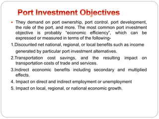 Port Planning Pricing Tariff | PDF
