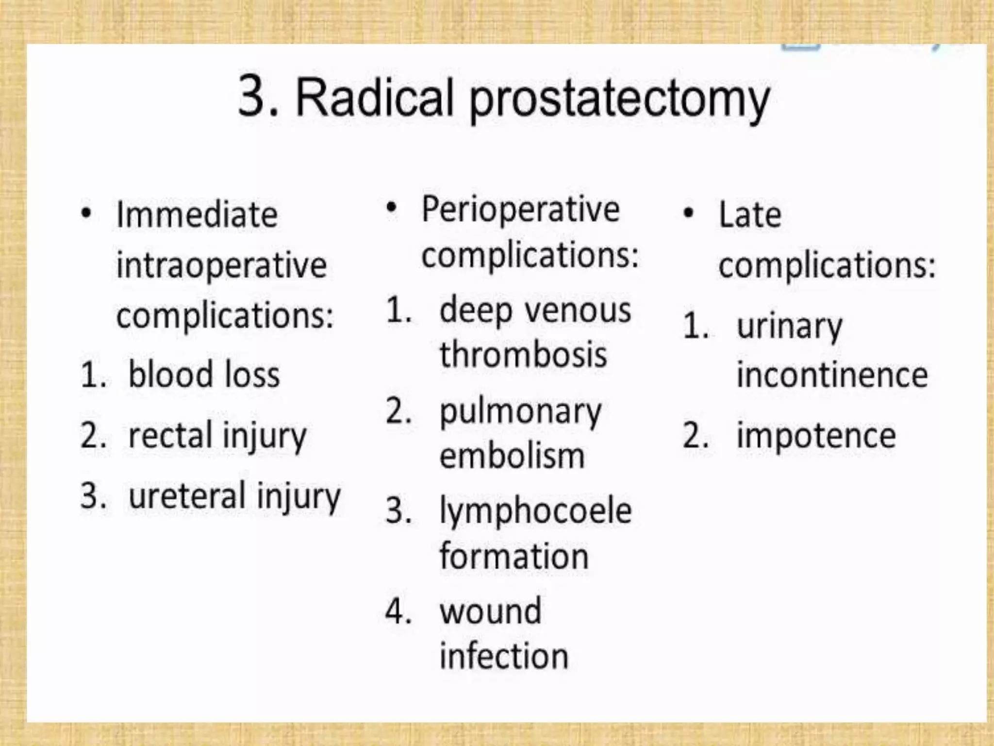 Post Operative RT in Carcinoma prostate | PPTX