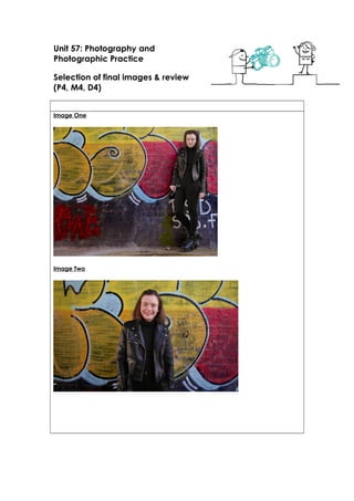 Portrait evaluation | DOC | Photography | Arts and Crafts