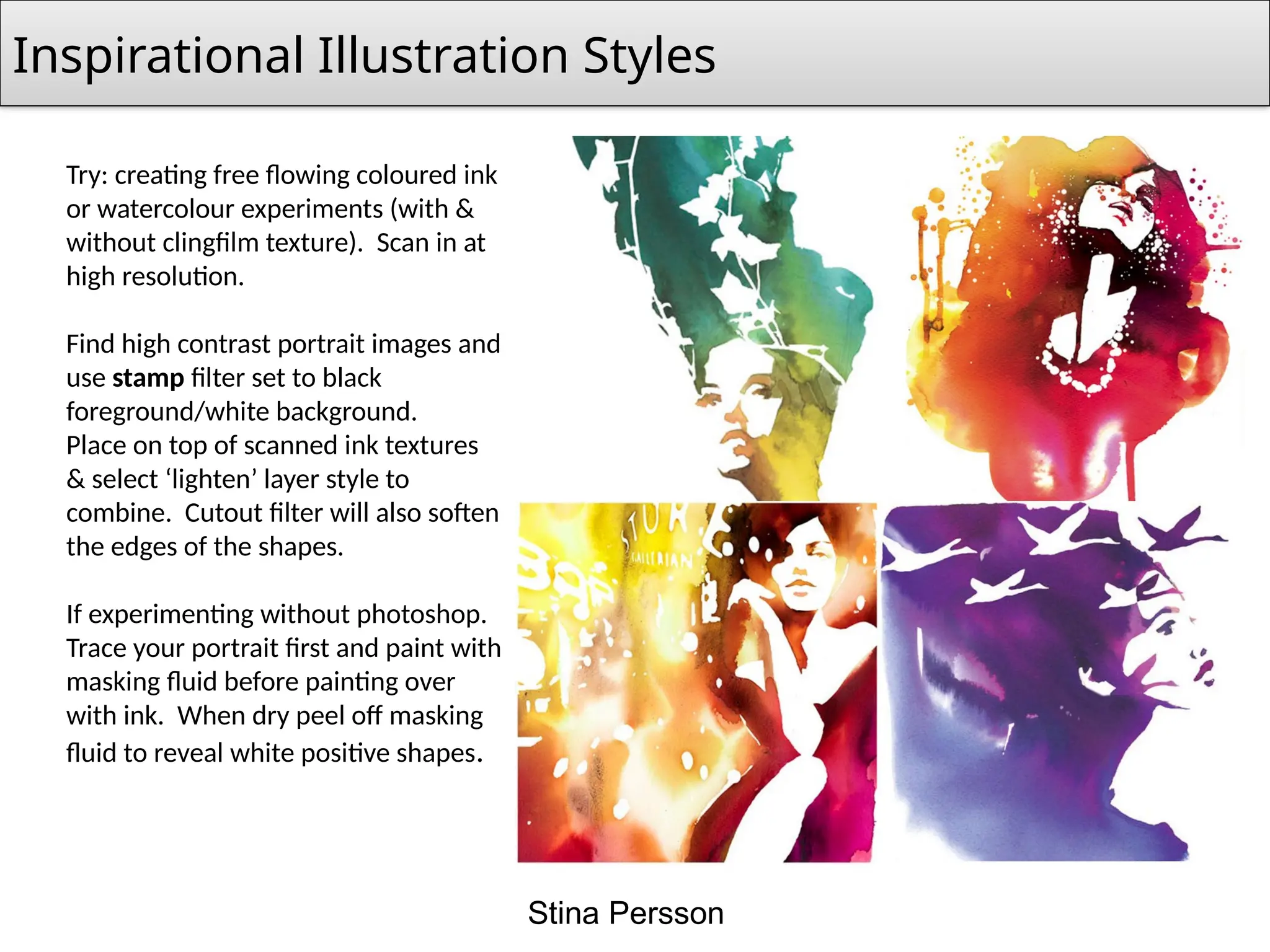 photography Portrait experimental approaches | PPTX