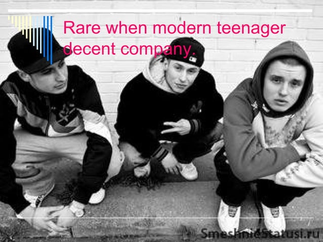 Portrait of a modern teenager | PPT