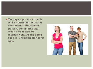 Portrait of the modern teenager | PPT