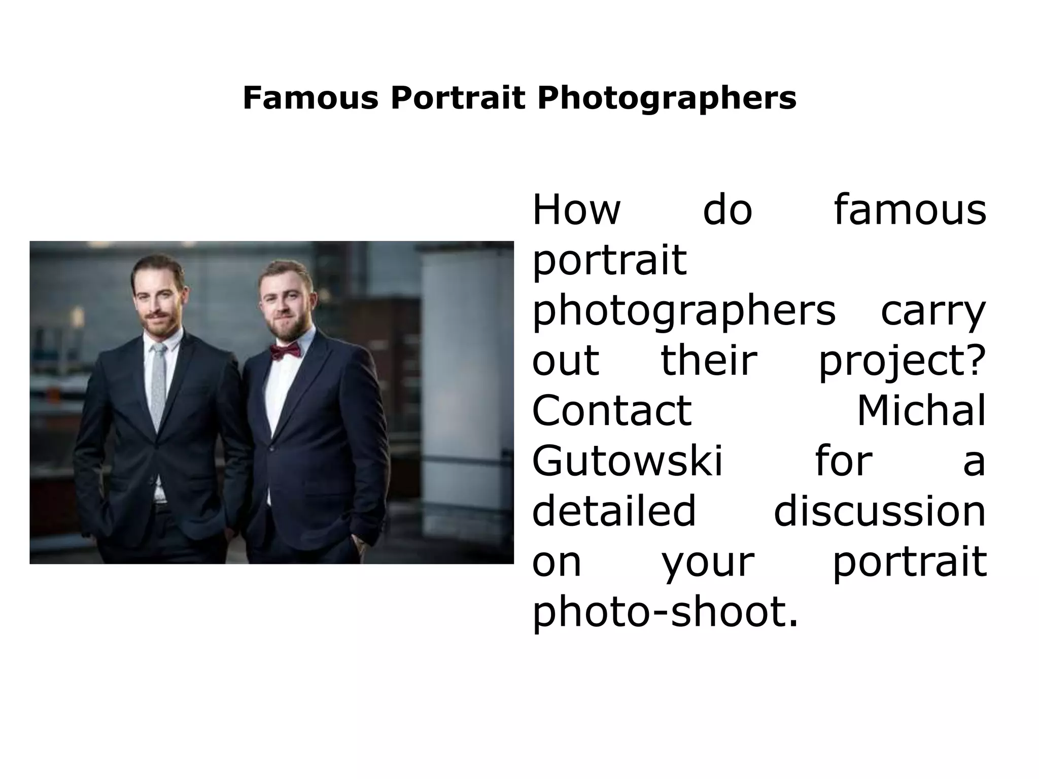 Portrait Photographer | PPTX