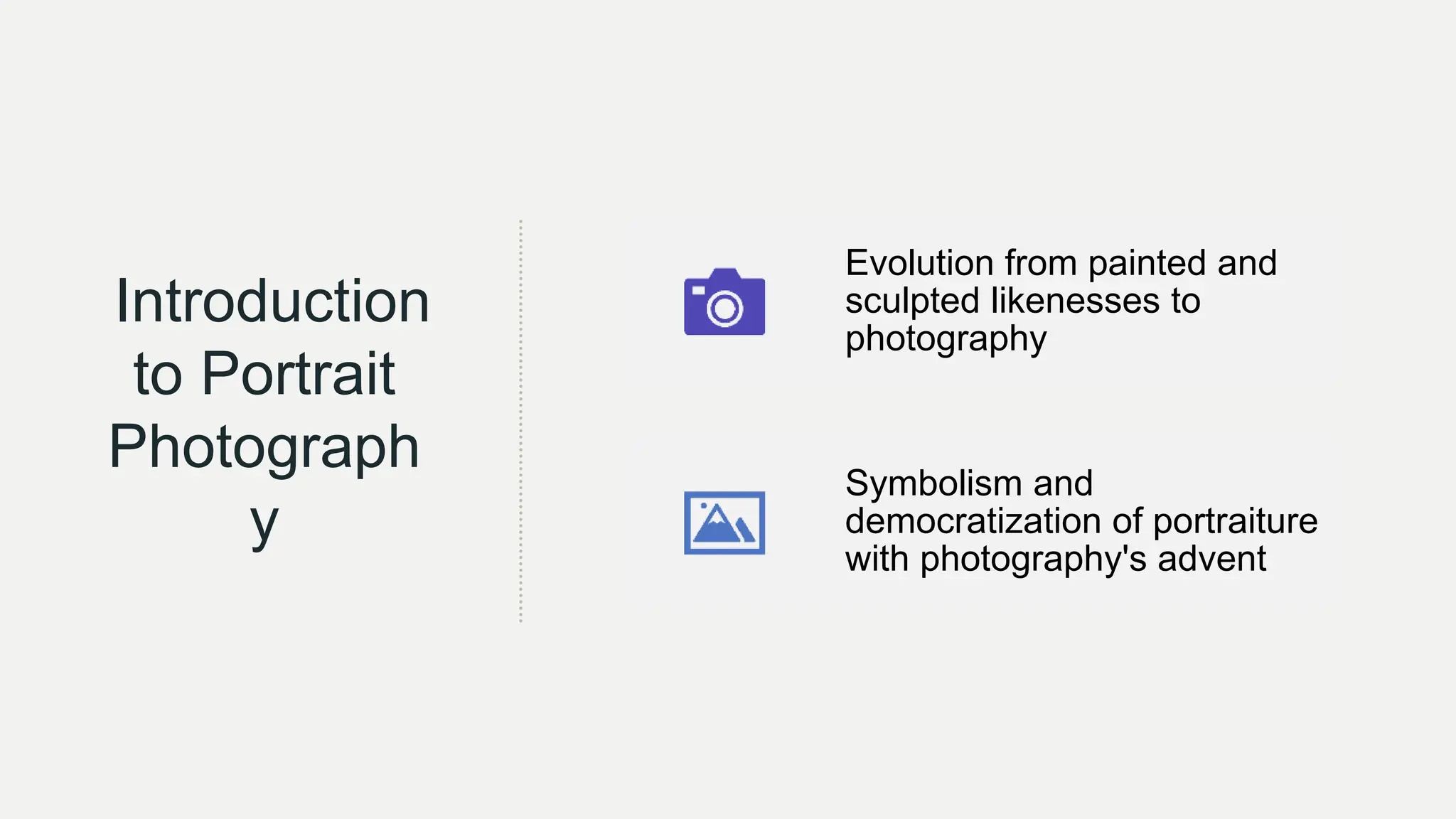 Understanding Portrait Photography / Origin and Meaning | PPT