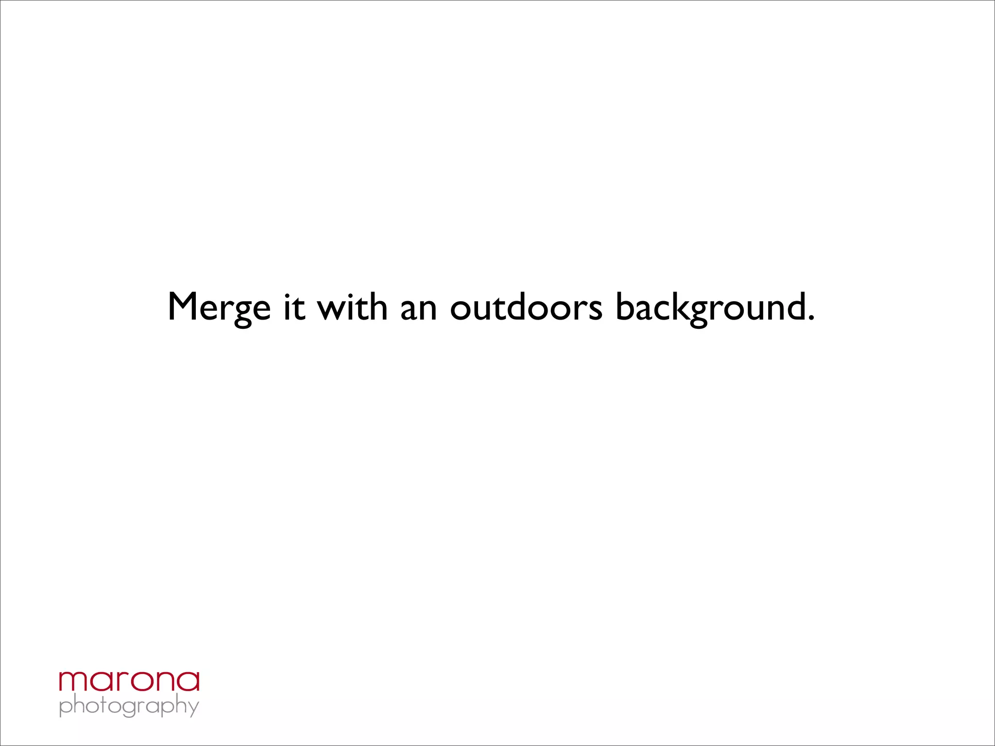 Portrait photography challenge with Christopher Marona. | PPT