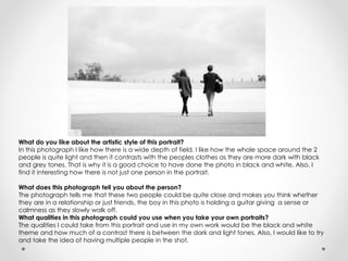 Portrait analysis | PPT