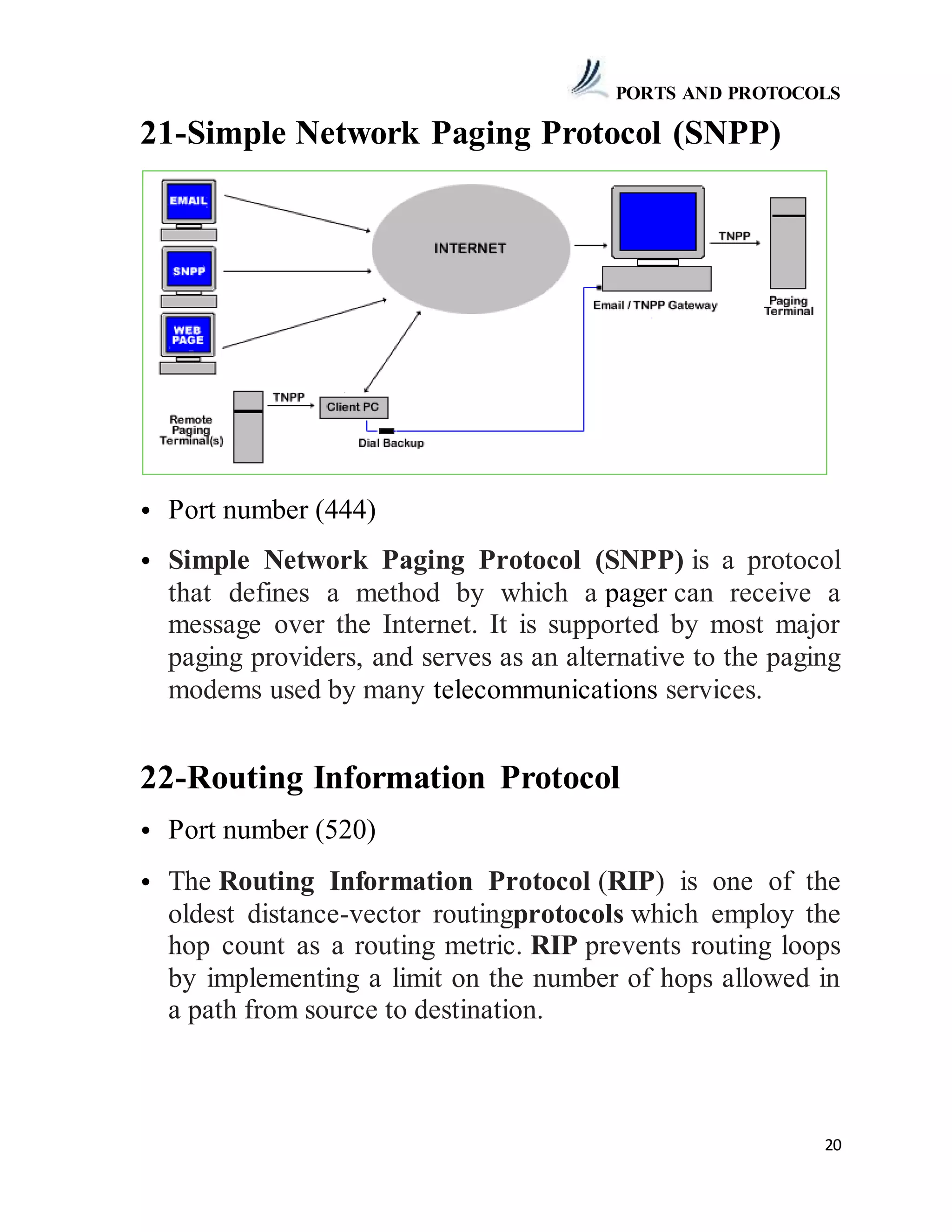 Ports and protocols | DOCX