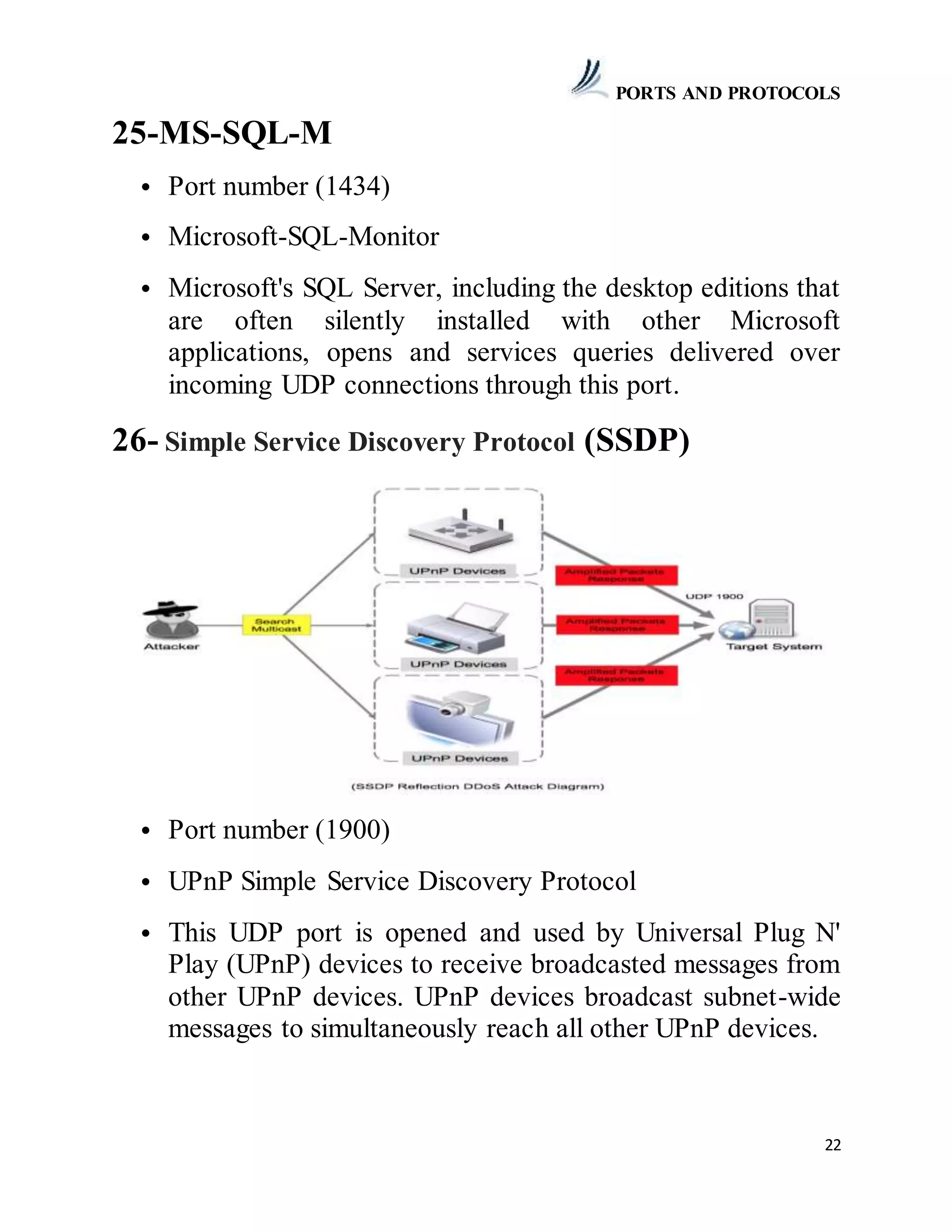 Ports and protocols | DOCX