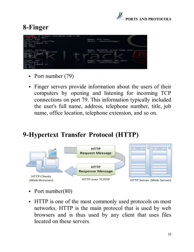 Ports and protocols | PDF