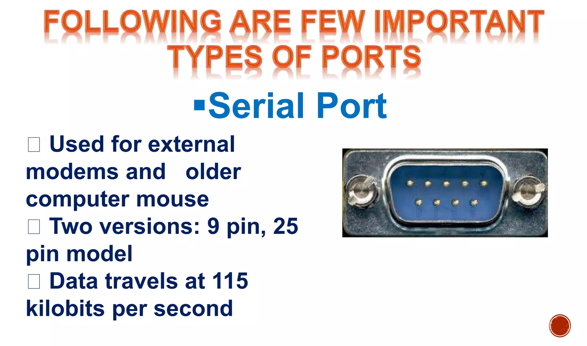 PPT On Ports | Full Concept | Ports In Depth | PPTX