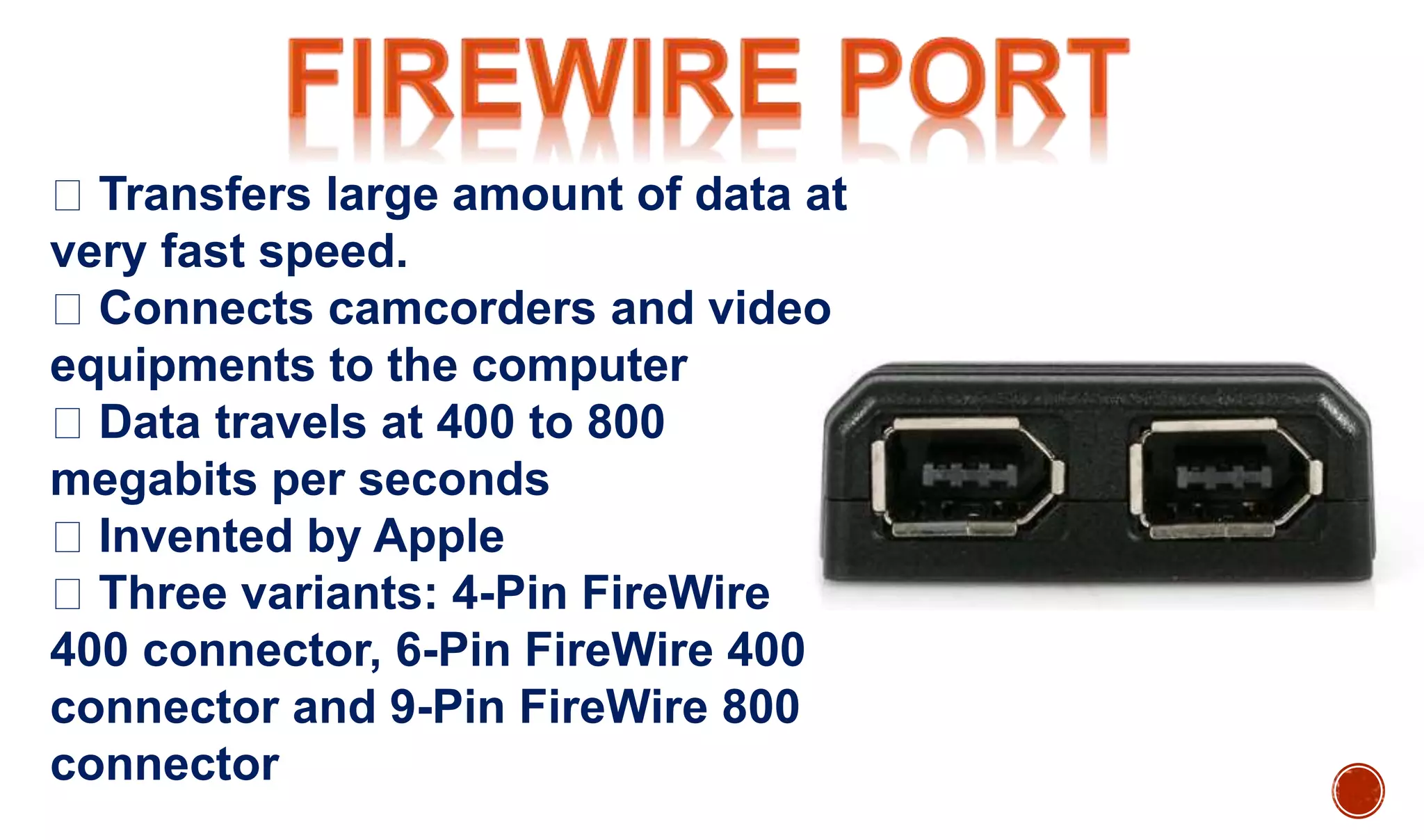 PPT On Ports | Full Concept | Ports In Depth | PPTX