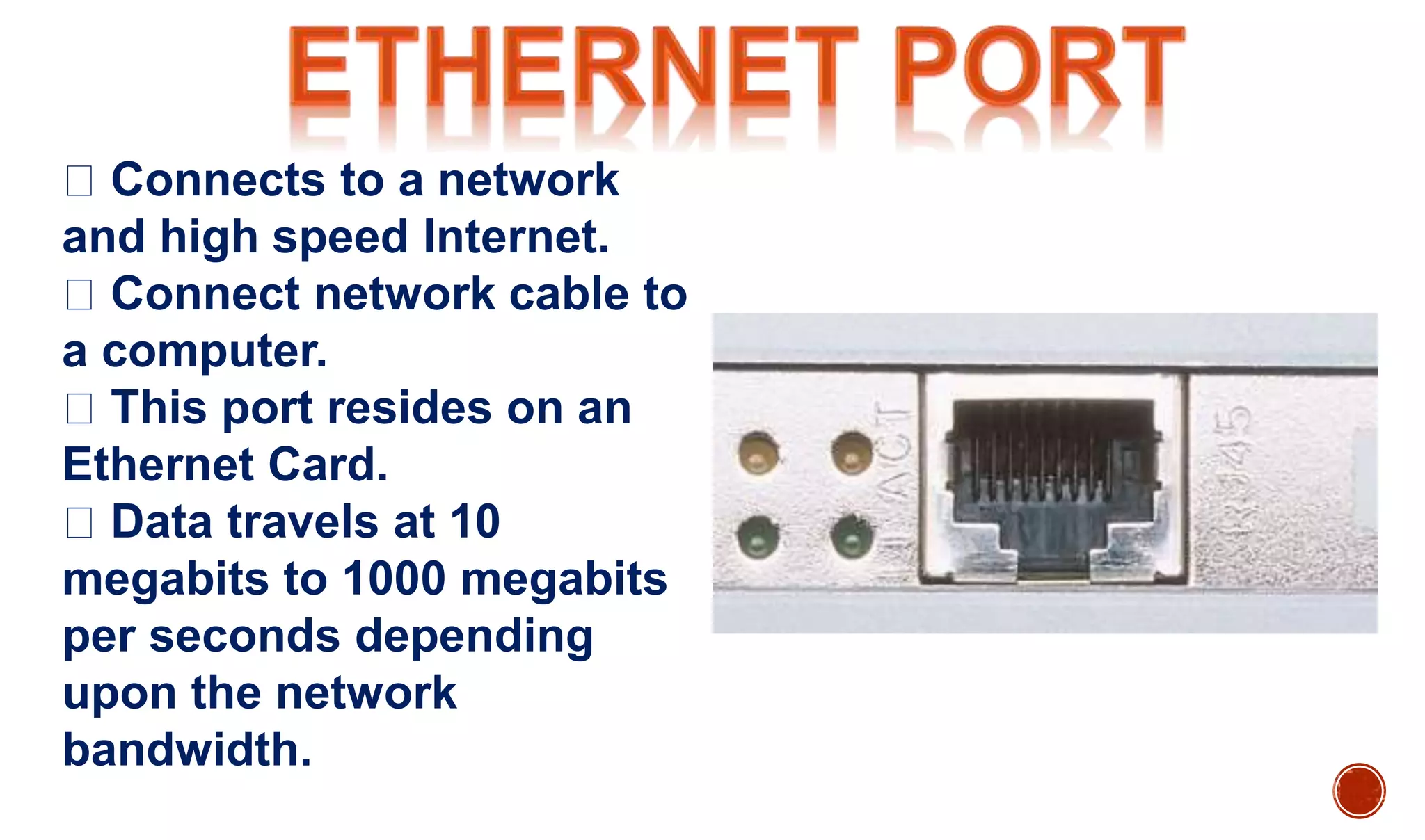 PPT On Ports | Full Concept | Ports In Depth | PPTX
