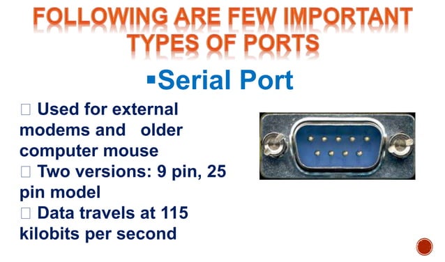 PPT On Ports | Full Concept | Ports In Depth | PPTX