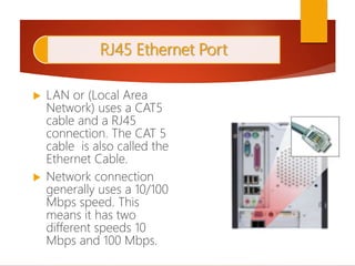 Ports and Connectors | PPTX