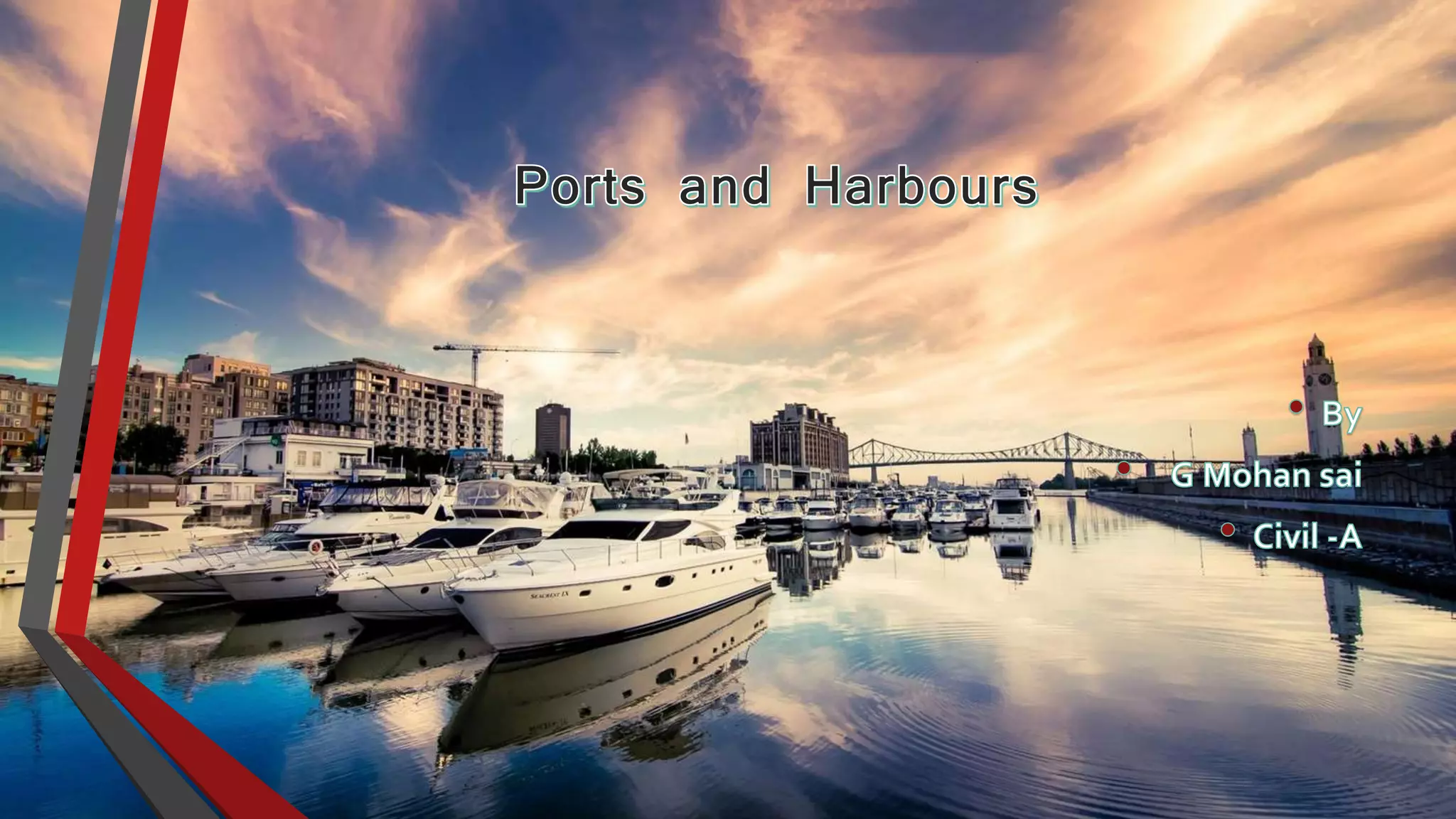 Ports and harbours | PPTX