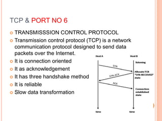 Ports and protocols | PPTX